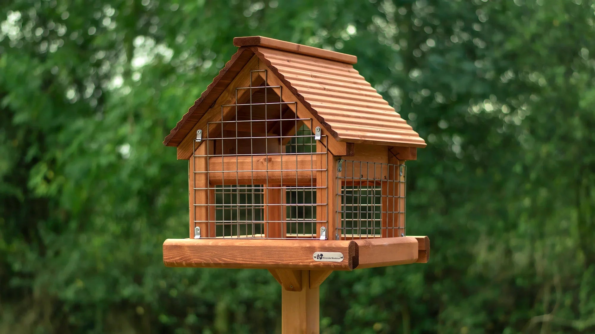 Wooden Roof Bird Tables | Riverside Woodcraft – RiversideWoodcraft