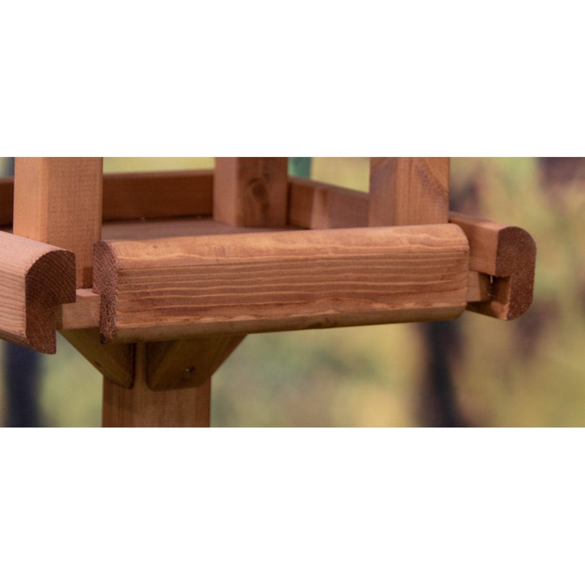 Riverside Woodcraft Buttermere Slate Roof Bird Table – RiversideWoodcraft