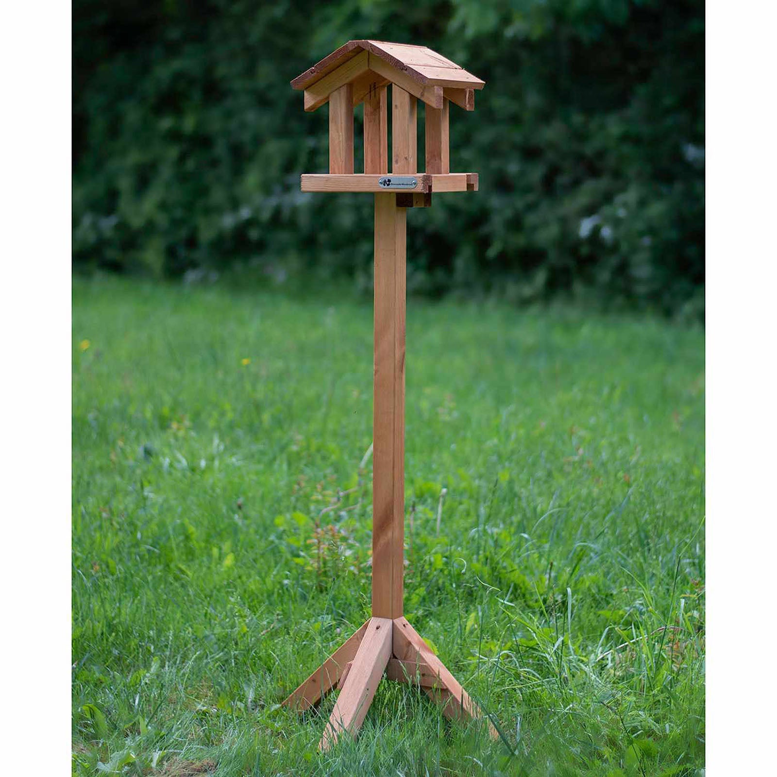 Riverside Woodcraft Coniston Wooden Roof Bird Table – RiversideWoodcraft