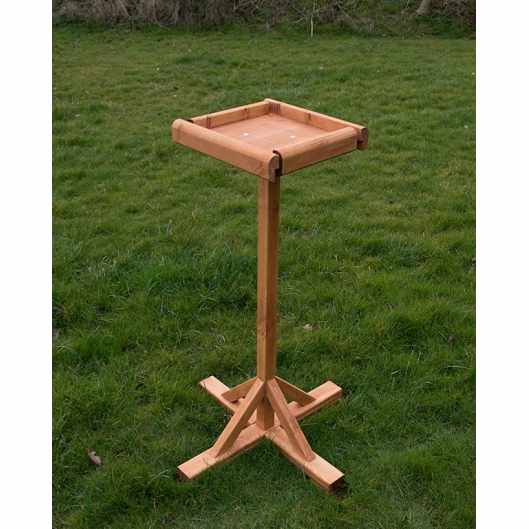 Riverside Woodcraft Open Bird Table Large – RiversideWoodcraft